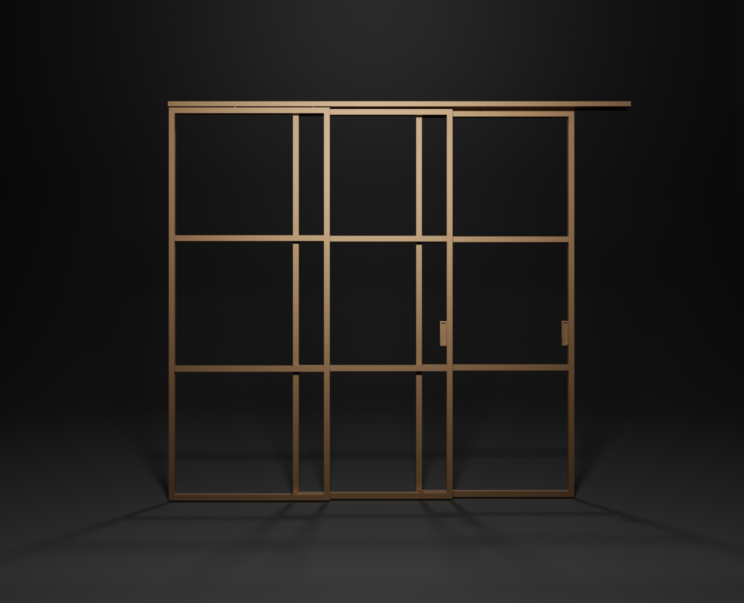 New! Digero Nexum - parallel sliding glass partition